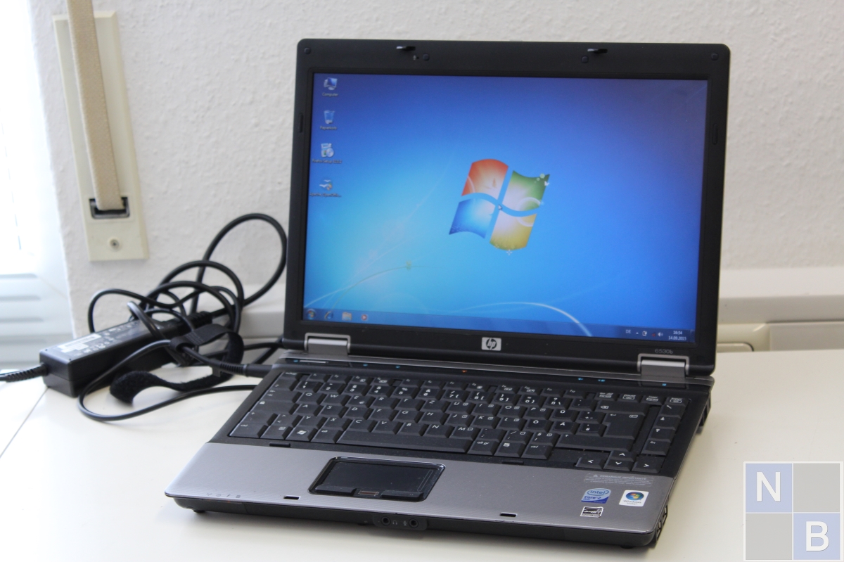 Hp Probook 6530b 2x 2,26Ghz P8400 2GB RAM 14,1" Breitbild 60GB WL ...